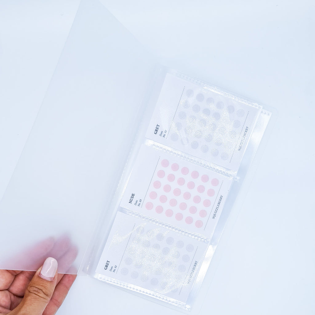 3 Row Sticker & Card Holder – SquizzleBerry