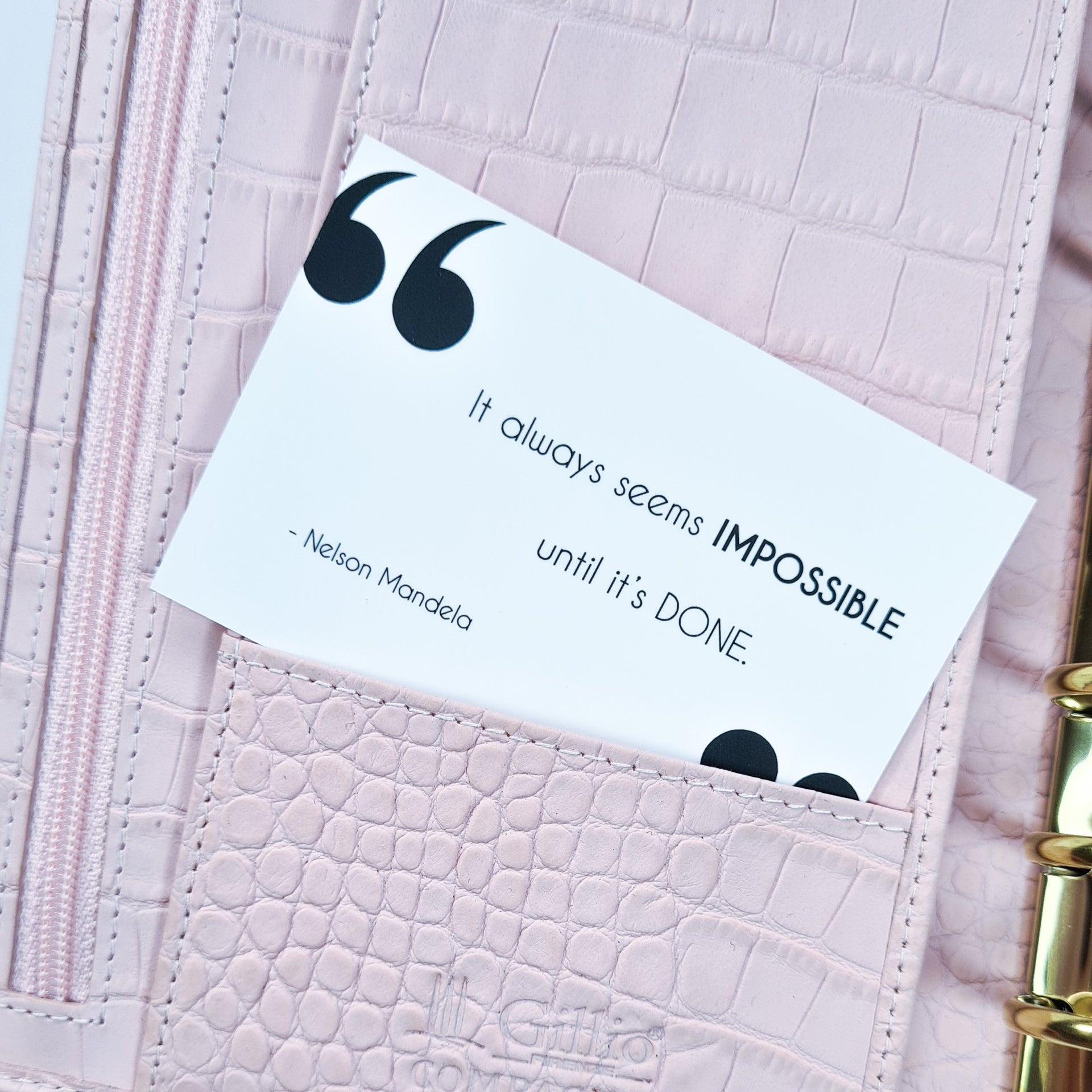 Nelson Quote - Pocket Card – SquizzleBerry
