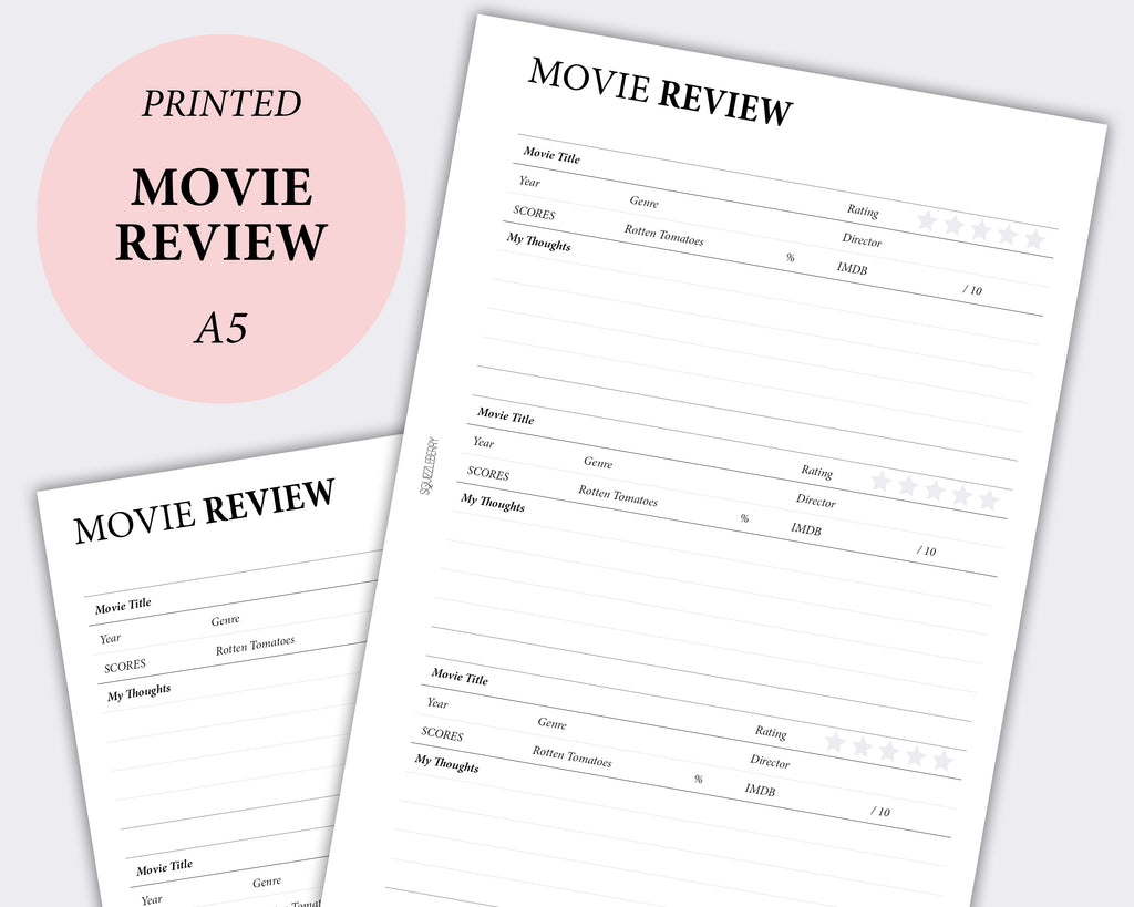 Movie Review Tracker - A5 – SquizzleBerry